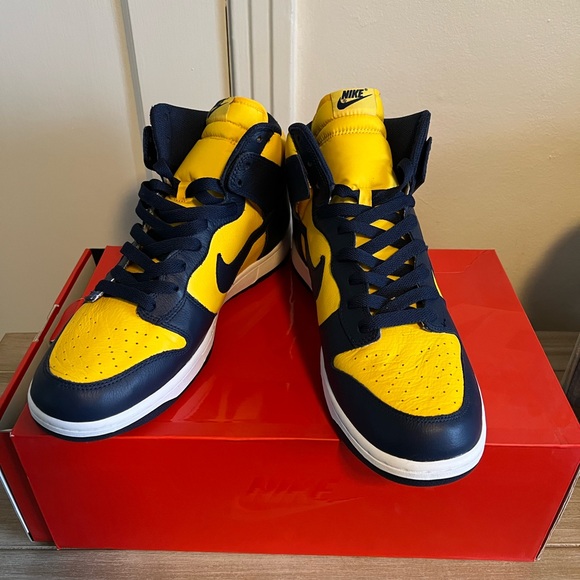 Nike | Shoes | Nike Dunks Retro Michigan | Poshmark